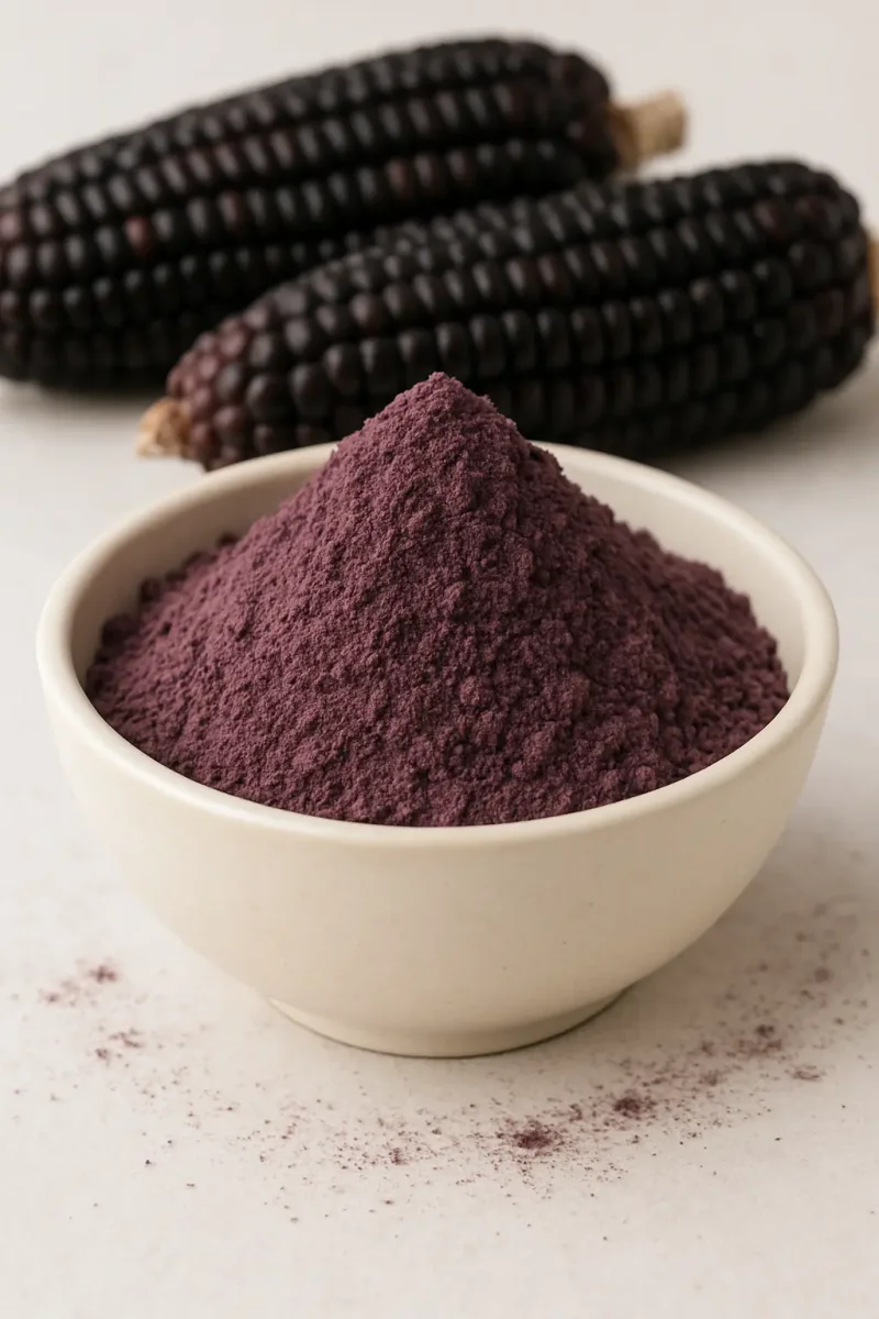 Purple Corn Powder: High‑Anthocyanin Superfood from Peru, 8,00